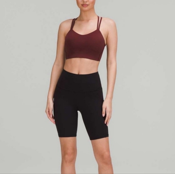 lululemon athletica | Tops | Lululemonlike A Cloud Ribbed Bra Lsupport ...